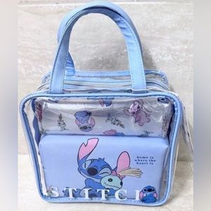Disney | Bags | Disney Stitch 3 In Cosmetic Bag Set | Poshmark